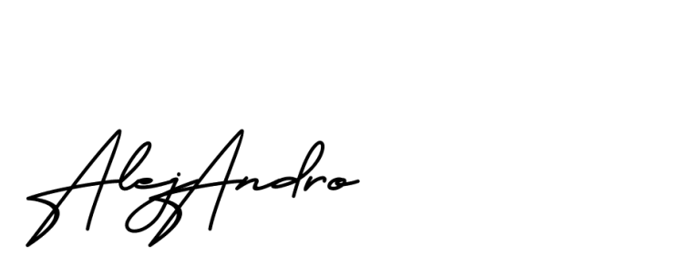 Alejandro Name Signature Styles - Signature Style