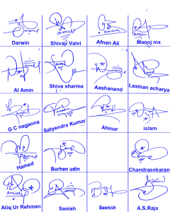 Online Different Name Signature - Signature Style