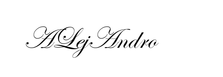 Alejandro Name Signature Styles - Signature Style