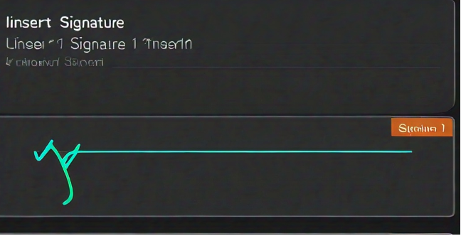 How to create a cursive signature in word - Signature Style