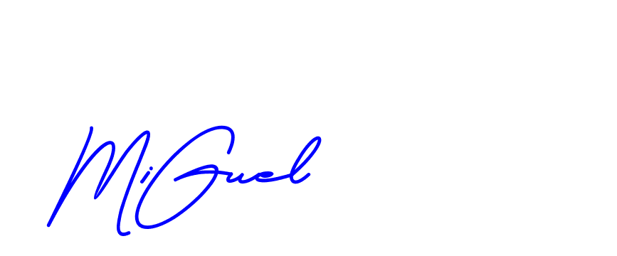 Miguel Name handwritten signature free - Signature Style
