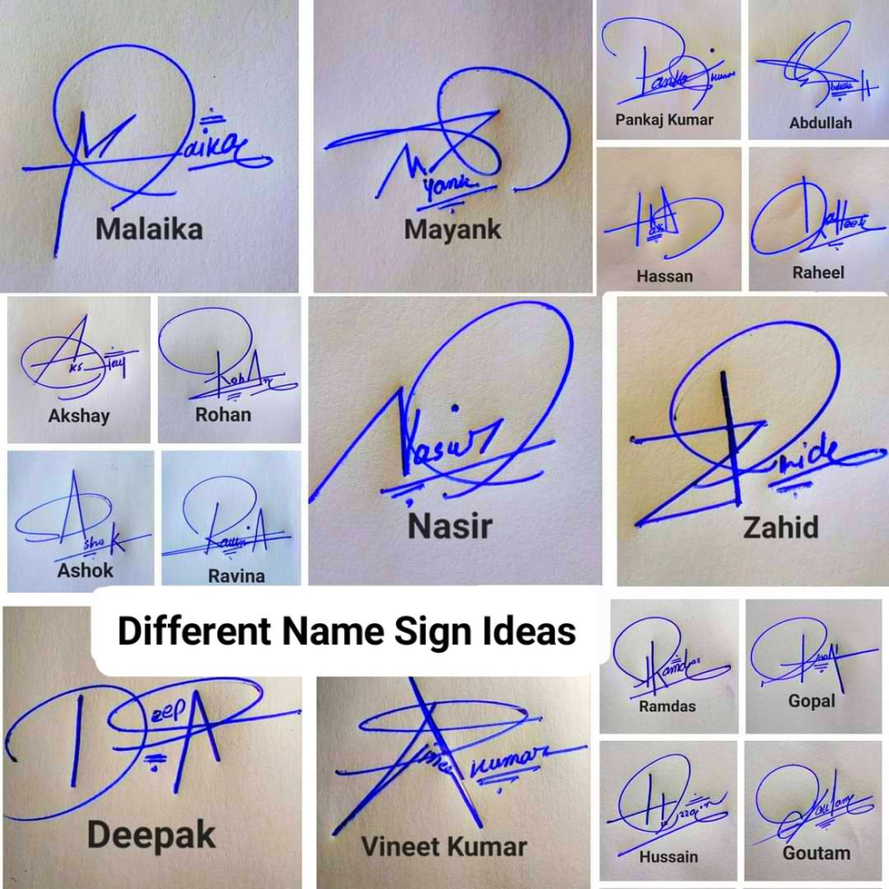 How to Create a initial Signature - Signature Style